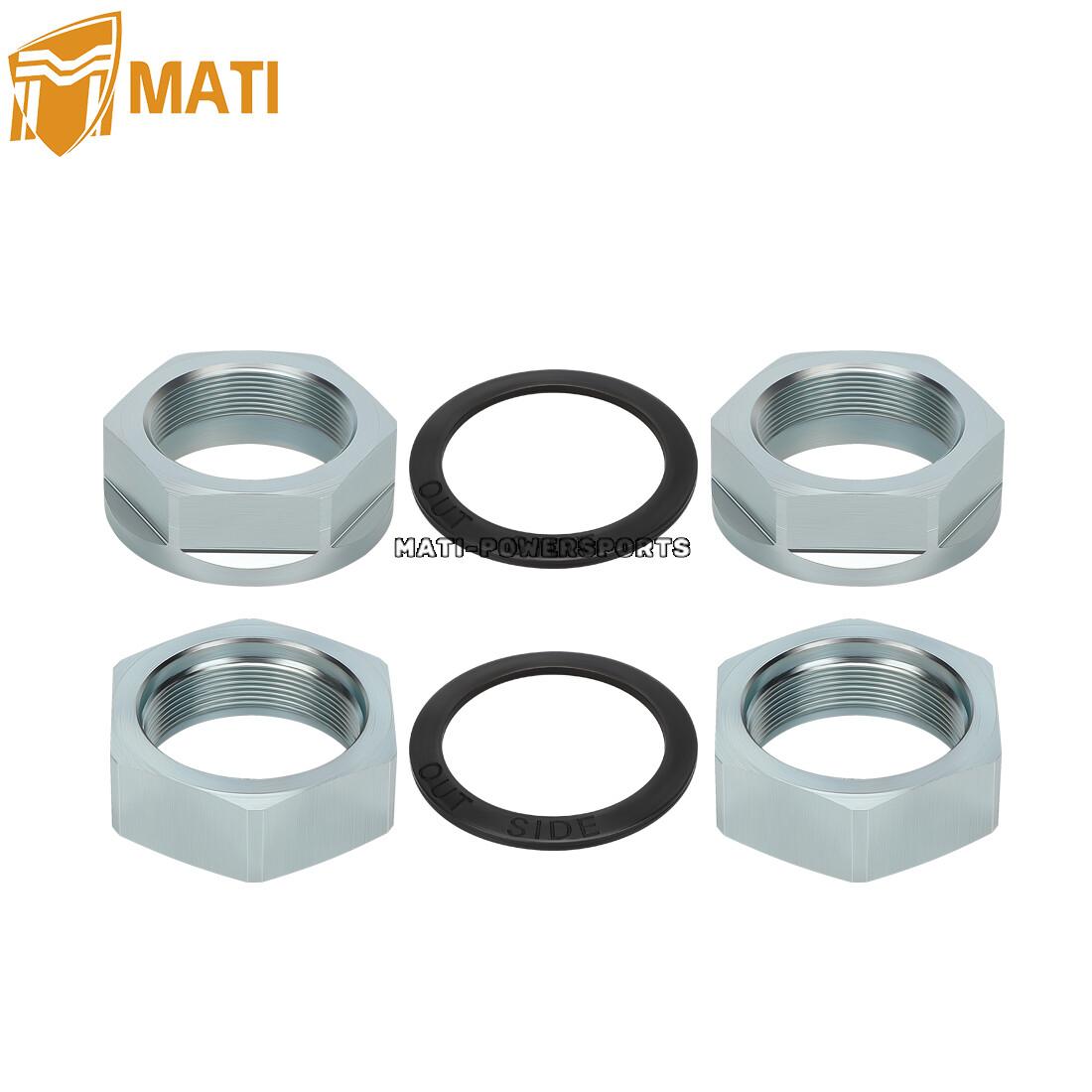 Rear Axle Shaft Nut Kit for Honda TRX300 TRX300FW 1993 1994 1995 1996 ...