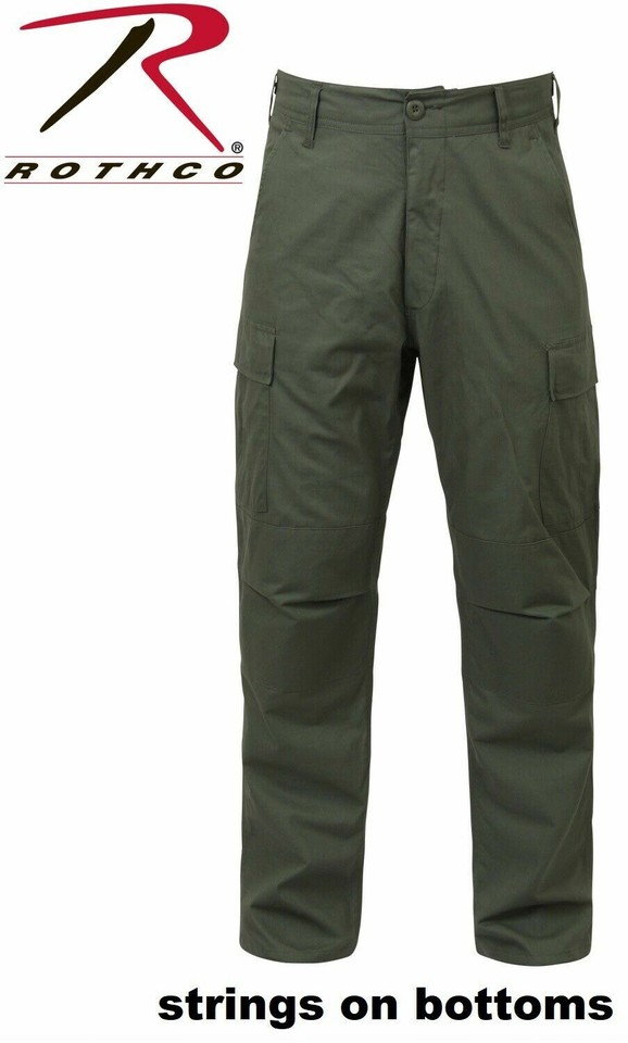FIREFIGHTER SALE BDU Pants Solid Colors 6 Pocket Cargo Army Twill ...