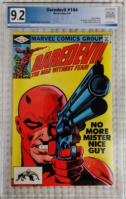 DAREDEVIL #184 PGX 9.2 KEY 1’ST DAREDEVIL PUNISHER TEAM UP not CGC CBCS ...