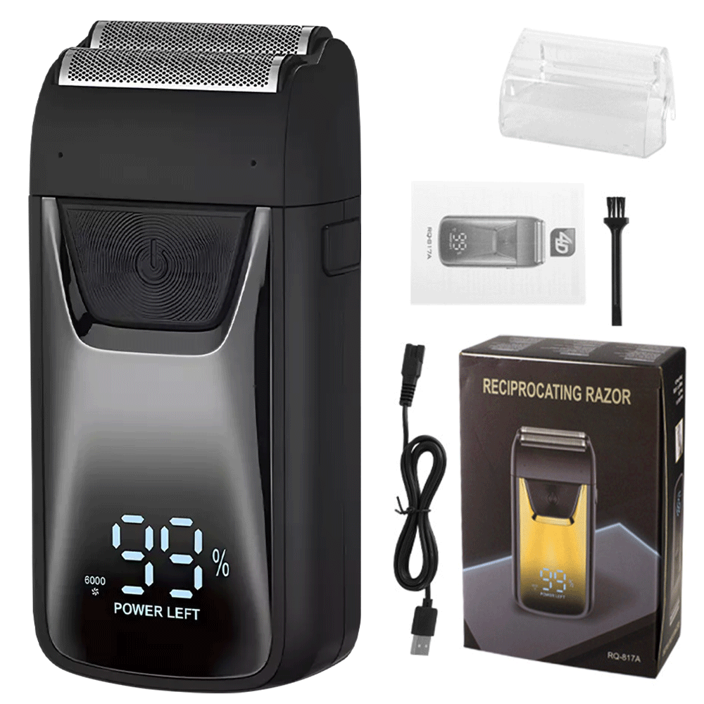 Professional Rechargeable Electric Shaver Trimmer Razor For Hair Beard ...