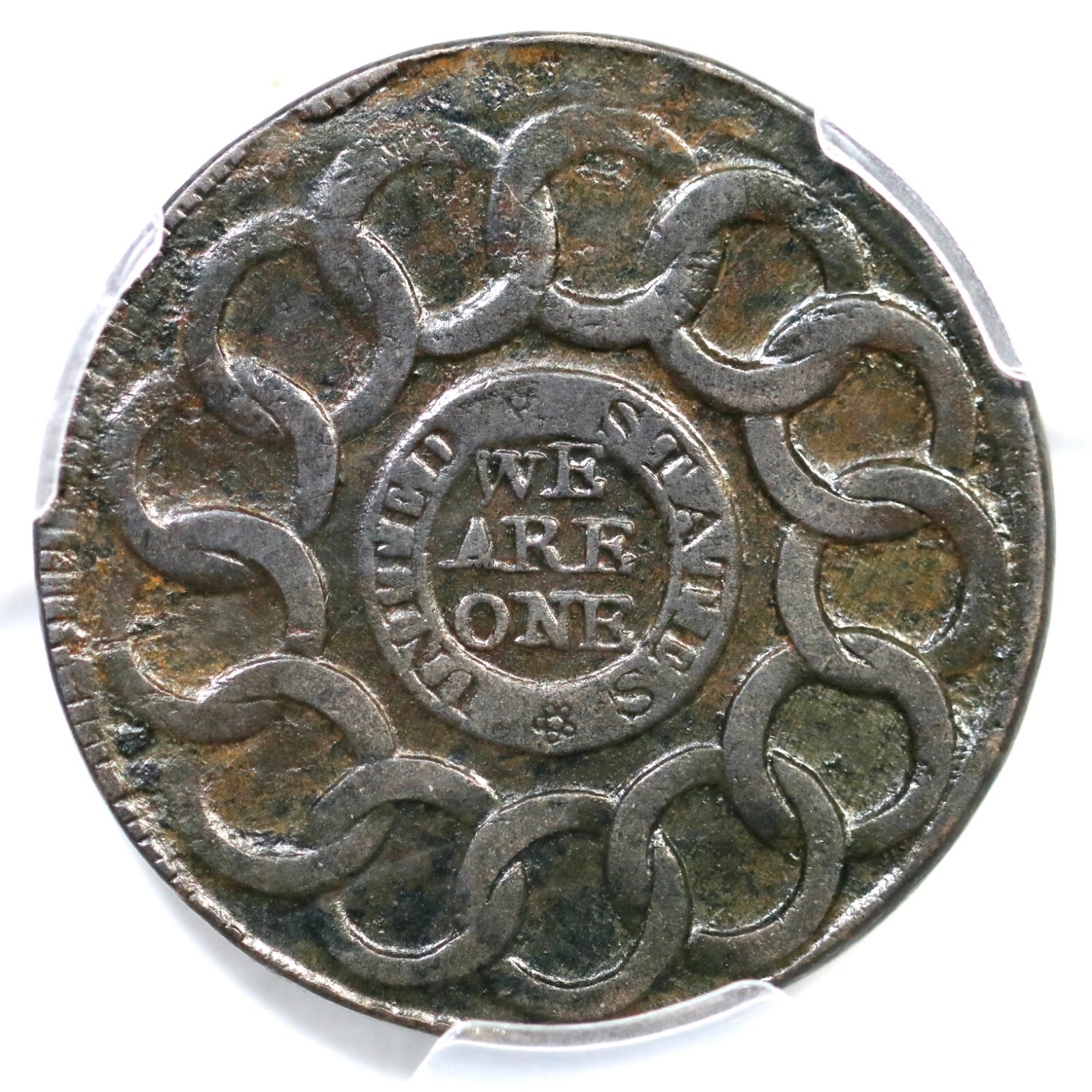 Collectors Corner - 1787 Fugio 1C United States, 4 Cinq PCGS Genuine ...