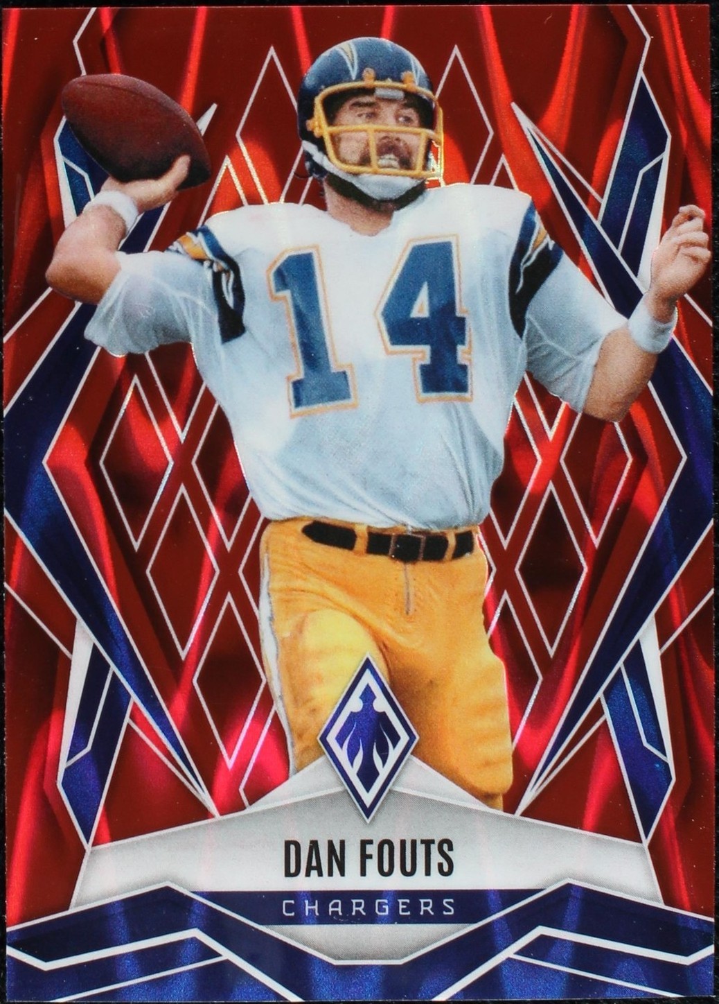 2025 Panini Phoenix - Dan Fouts #18 Red Seismic /99 for sale online | eBay