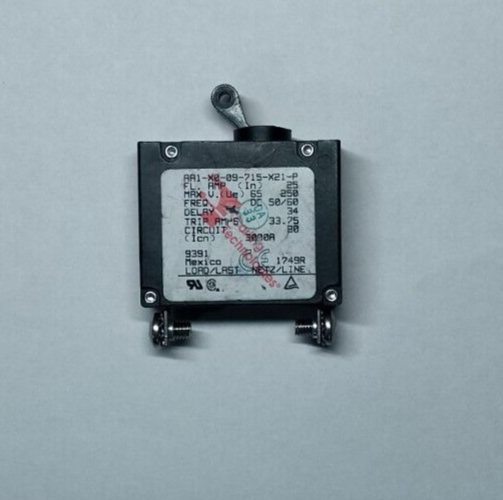 Blue Sea 7216 AC / DC Single Pole Magnetic World Circuit Breaker - 25 ...