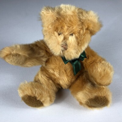 Mary Meyer Bear Plush VTG 90s Stuffed Teddy 9" Ribbon Toy Kids Waving ...