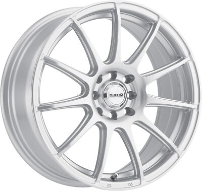 (1) 16x7 +40 Maxxim Winner 4x100,4x108 Full Silver Wheel | eBay