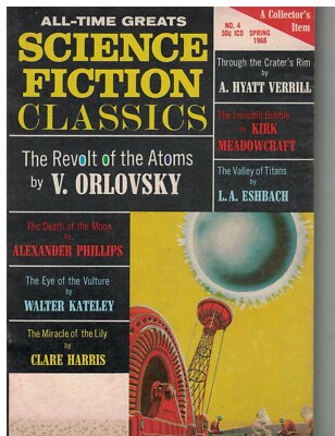 Spring 1968 All-Time Greats Science Fiction Classics Digest Magazine | eBay