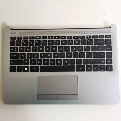 FOR HP 340 348 G5 C Shell US Keyboard Silver L55595-001 6070B1601601 ...