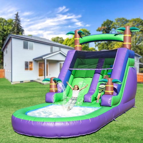 Commercial Premium Inflatable Bounce House Water Slide with Pool for ...