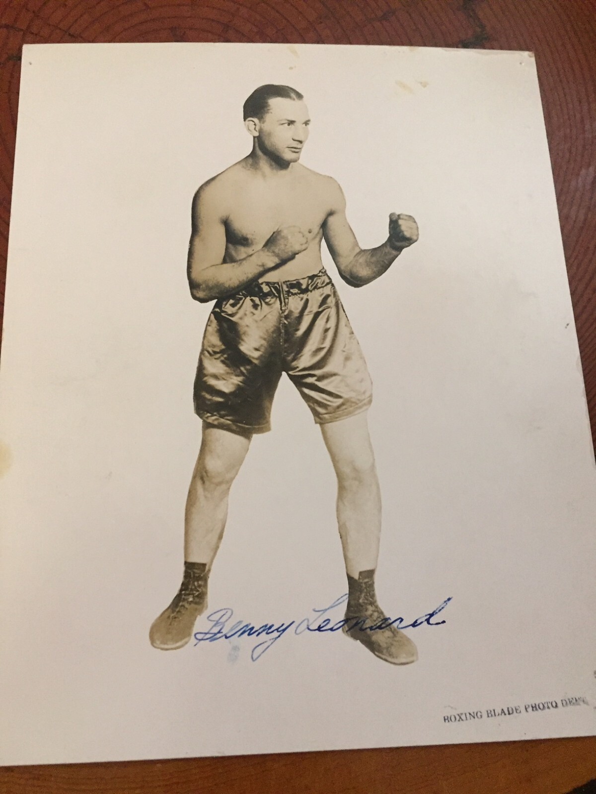 Boxing! Benny Leonard Original 1920's Photo! | eBay