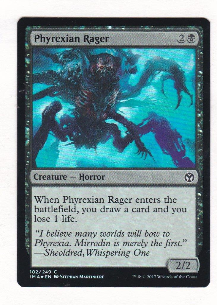 Magic: MTG: Iconic Masters: Phyrexian Rager | eBay