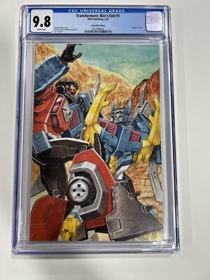 Transformers: Wars End 1 Cgc 9.8 Virgin Variant ComicsPRO Edition 2022 ...