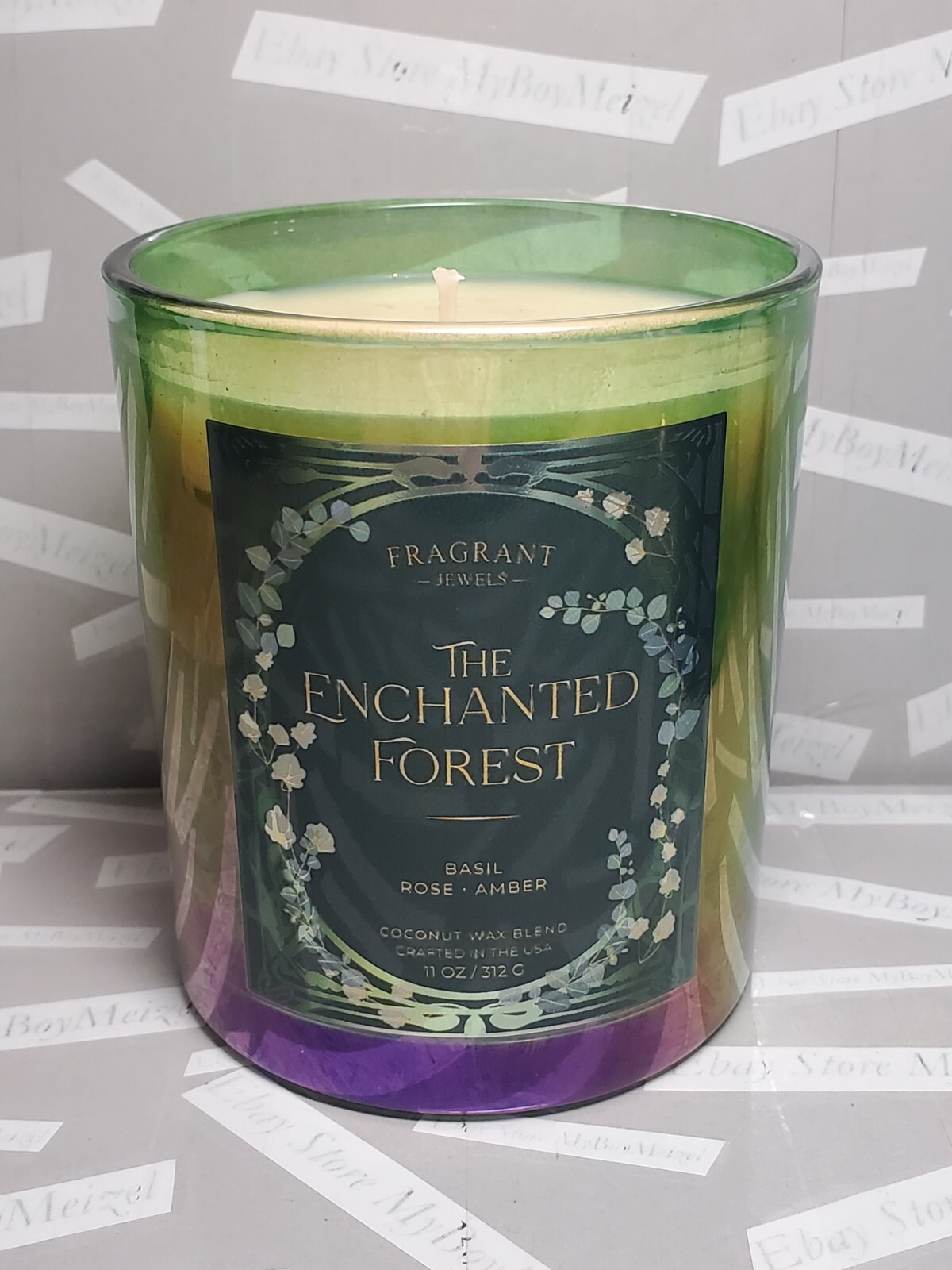Fragrant Jewels THE ENCHANTED FOREST Candle Collection with Size 8 Ring ...