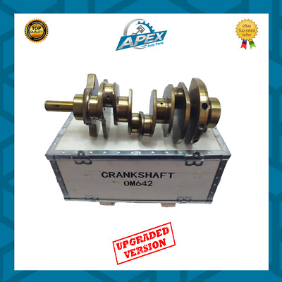 MERCEDES SPRINTER 3.0 CDI OM642 ENGINE CRANKSHAFT - UPGRADED VERSION ...