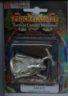 Hackmaster Tactical Combat Human Cleric Male MINT OOP | eBay