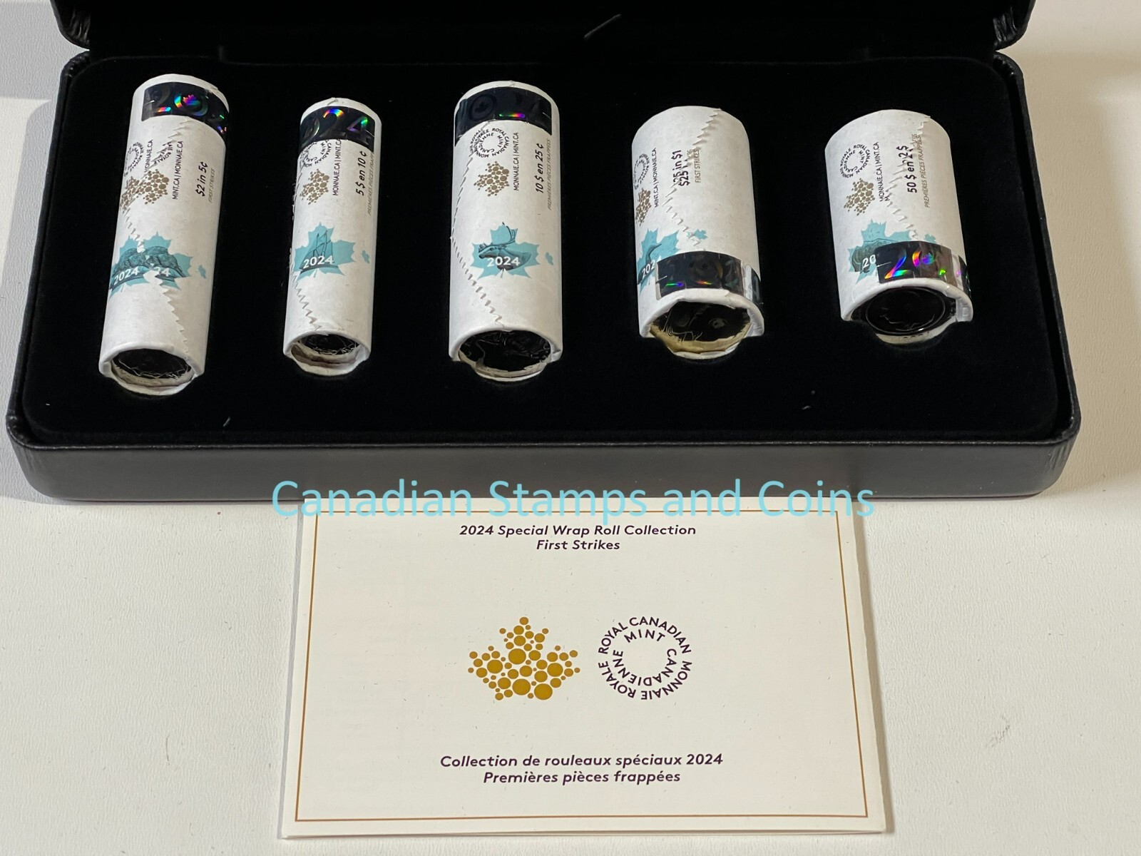 Canada 2024 King Charles III First Strikes Box Set of 5 Special Wrap ...