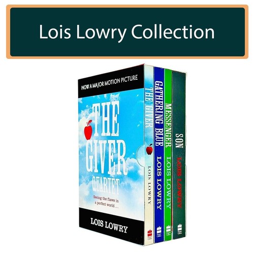 Lois Lowry Giver Quartet Complete Series 4 Books Collection Box Set ...