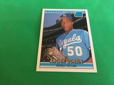 FREE SHIPPING-1992 Donruss #400 Archie Corbin Kansas City Roya RATED ...