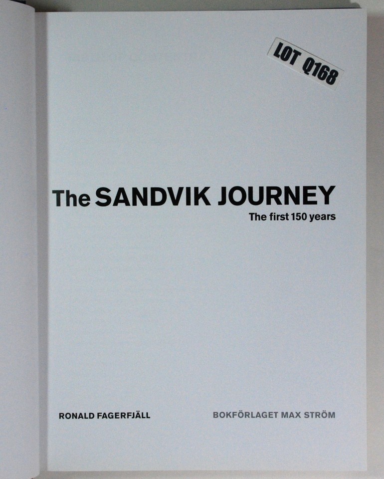 The Sandvik Journey By Fagerfjall 2012 Hardcover Book Lot Q168 | eBay