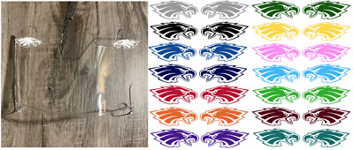 NAVY BLUE Custom School Logo Decal Football Helmet Shield Visor Tab ...