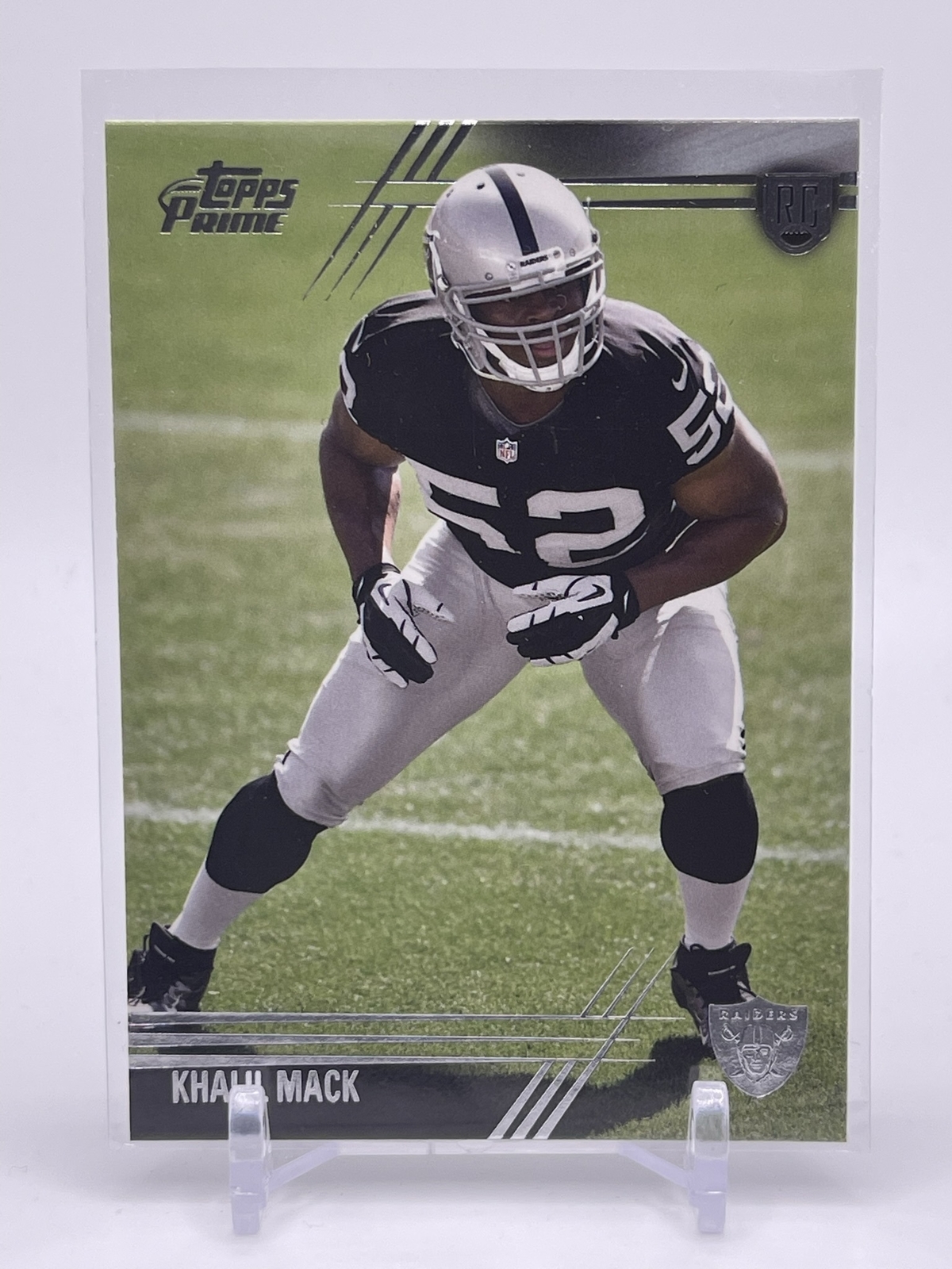 Khalil Mack 2014 Topps Prime Rookie Card RC #123 Oakland Raiders | eBay