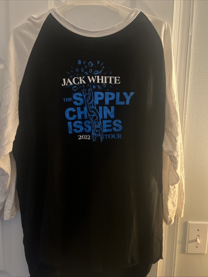 Jack White Shirt Lot (2) Rare Tour Shirts 2018 & 2022 Both Shirts ...