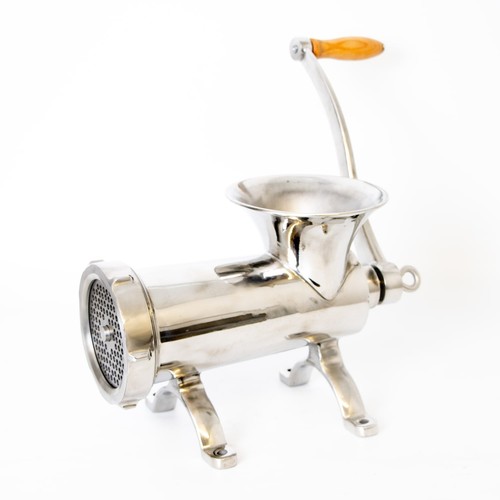 Lehman's Clamp-Down Meat Grinder #32, Manual Stainless Steel Meat ...