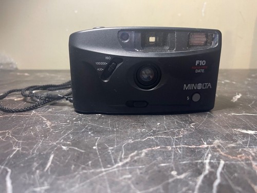 Minolta F10 Auto Focus Date 35mm Film Camera-Fully Tested! | eBay