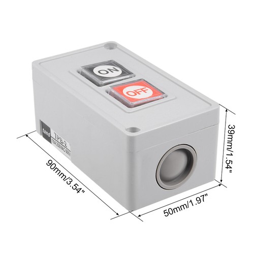 Start Stop ON OFF Momentary Push Button Control Switch Box for Electric ...