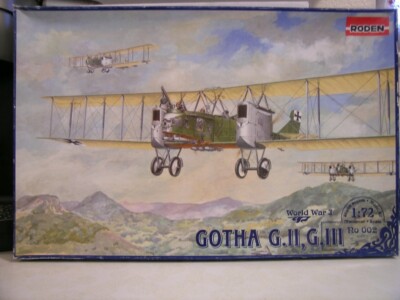 Roden Models 1/72 Scale German WW I Gotha Bomber---Plastic Model Kit | eBay