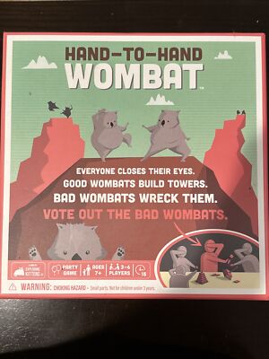 HAND-TO-HAND WOMBAT Vote out the Bad Wombats GAME complete by Exploding ...