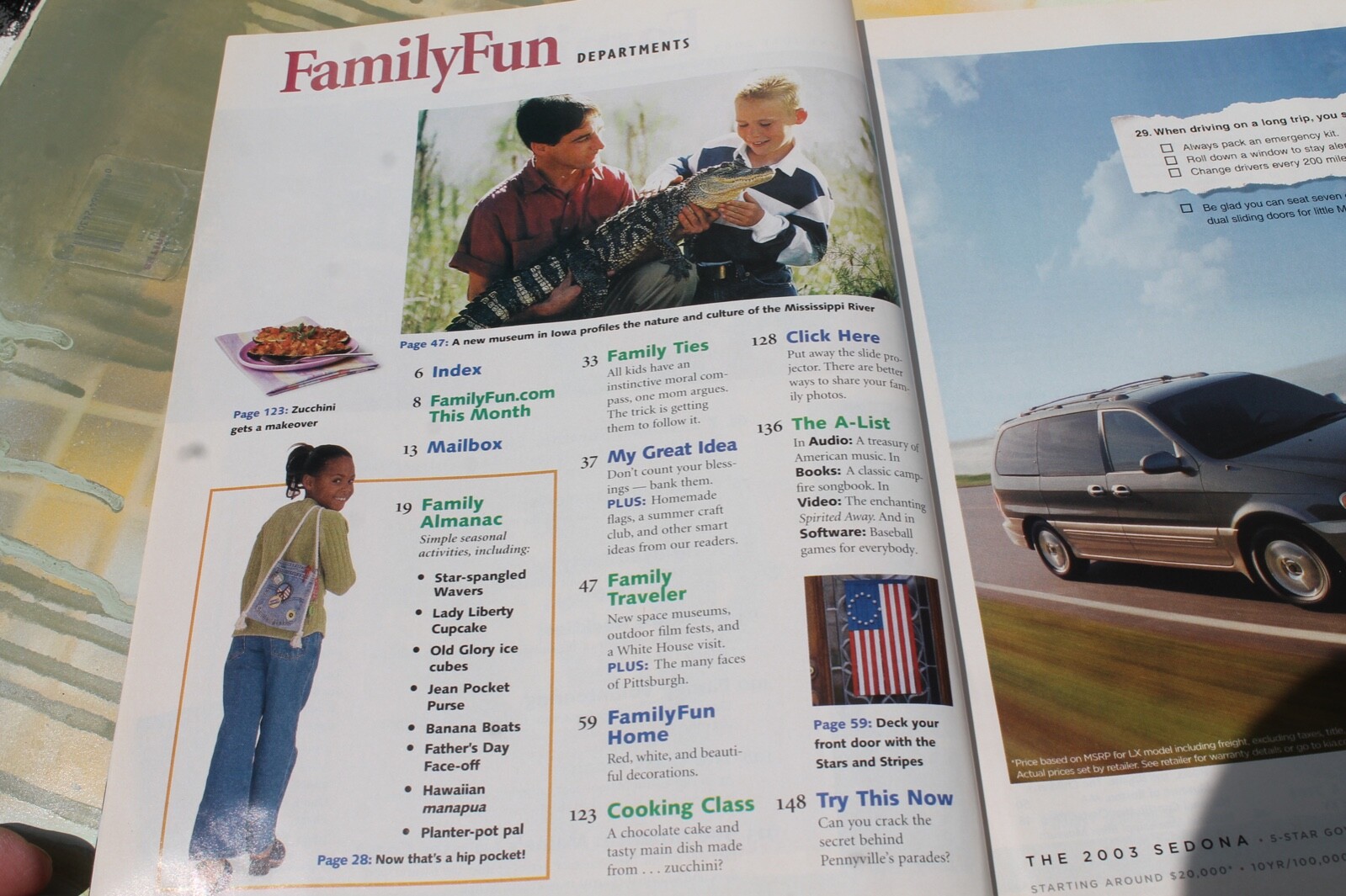 Family Fun Magazine June / July 2003 FREE SHIPPING! | eBay