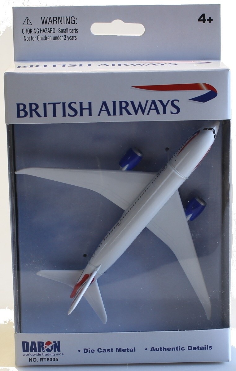 Premier Planes BRITISH AIRWAYS Boeing B787 Toy Plane Diecast Model ...