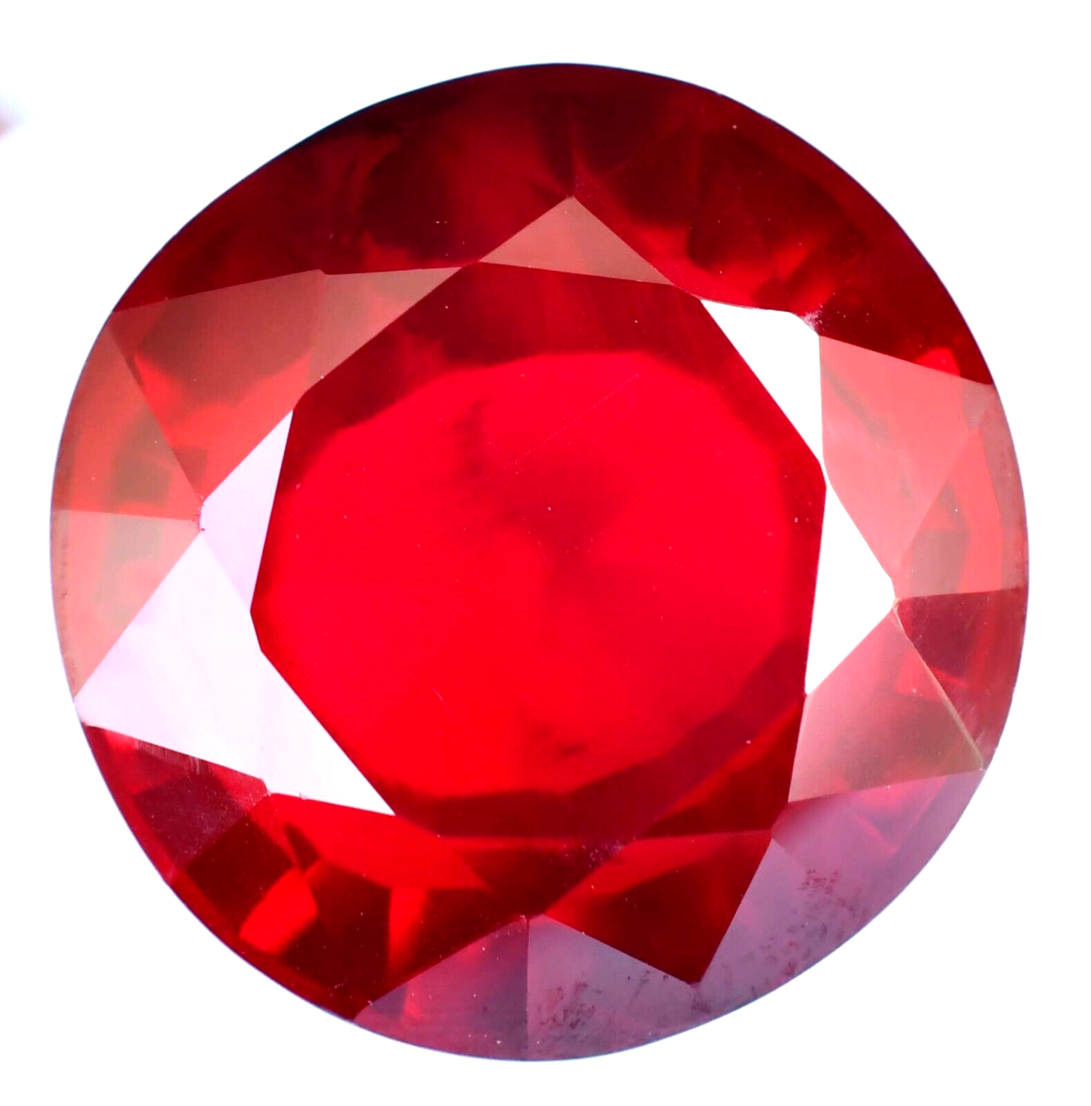 71.00 Ct Natural Blood Red Mozambique Ruby Certified Big Size Stunning ...