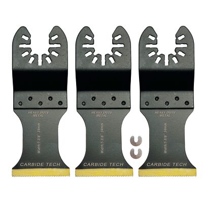 Oscillating Saw Blades Kit, Carbide Oscillating Tool Blade for Hard ...