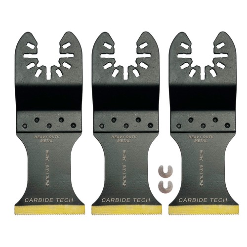 Oscillating Saw Blades Kit, Carbide Oscillating Tool Blade for Hard ...