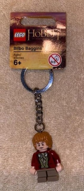 LEGO Hobbit Bilbo Baggins Minifigure Keychain 850680 for sale online | eBay