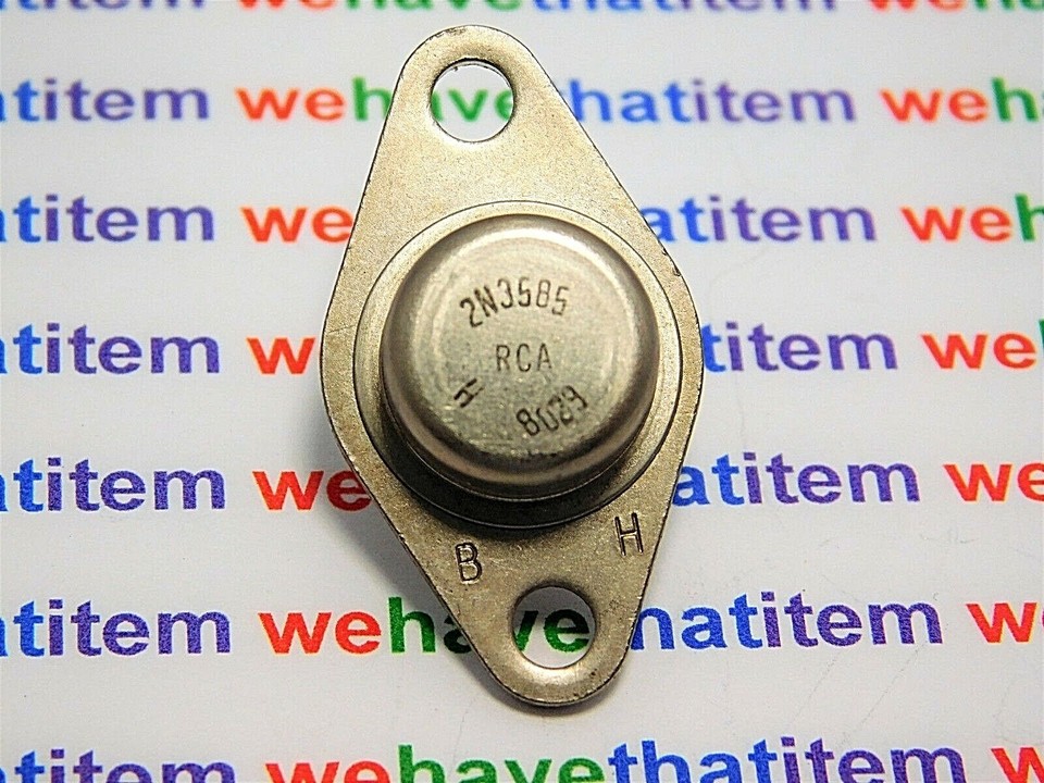 2N3585 / TRANSISTOR / TO66 / 1 PIECE (QZTY) | eBay