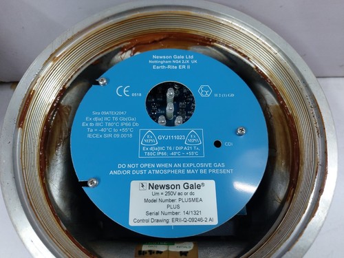 Newson Gale PLUSMEA Static Ground Indicator M1443 Earth Rite Monitoring ...