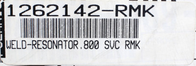Polaris Exhaust Resonator Part Number - 1262142 | eBay