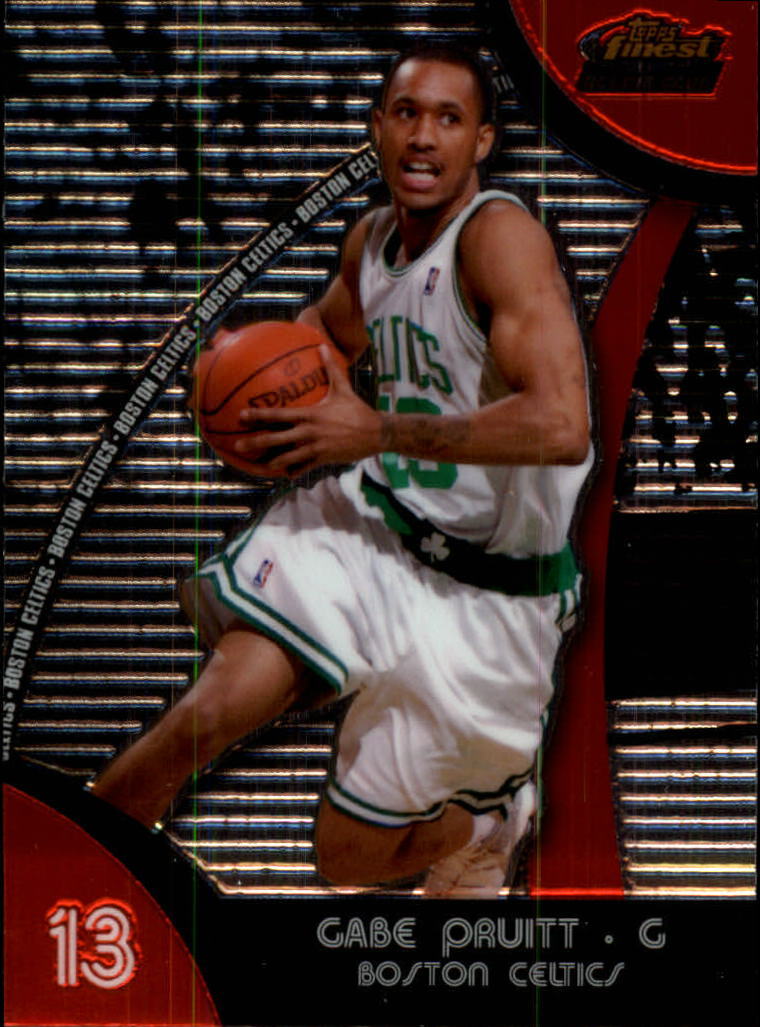 2007-08 Finest Boston Celtics Basketball Card #97 Gabe Pruitt Rookie | eBay