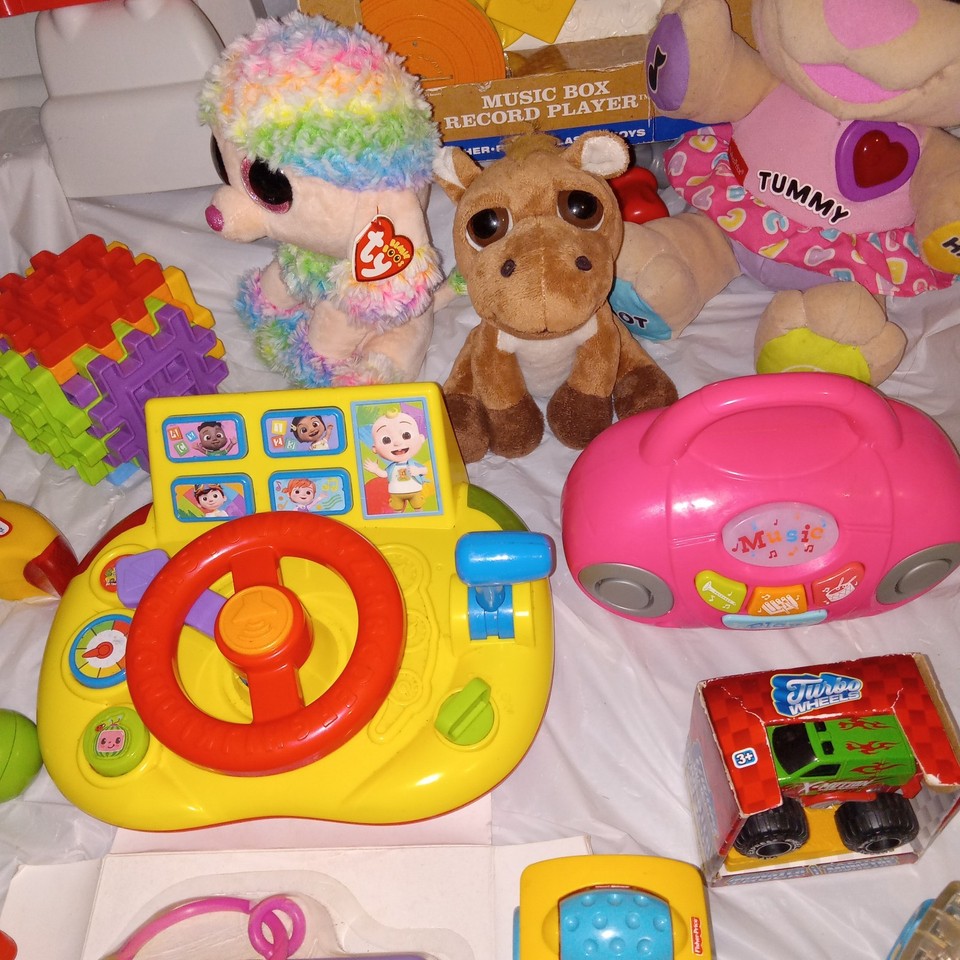 Lot of 35 Vtech Fisher-Price LeapFrog Developmental Baby Toddler ...