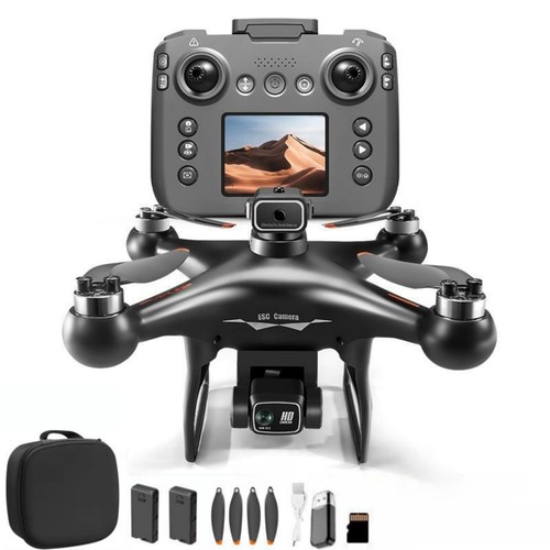 RC Drone With Screen Display Remote Control, Dual Camera, 360 Degree ...