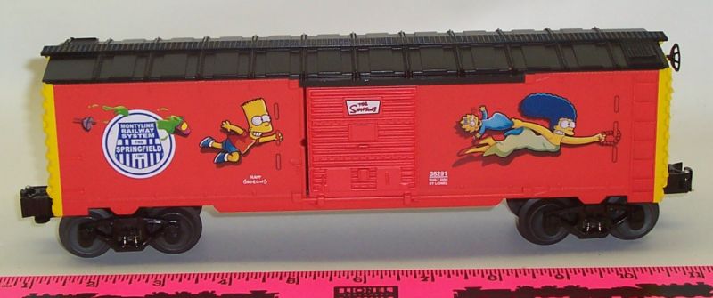 Lionel new 6-36291 Simpsons boxcar | eBay