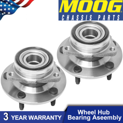 2pcs MOOG Front Wheel Bearing & Hub Assembly 515006 for 94-99 Dodge Ram ...