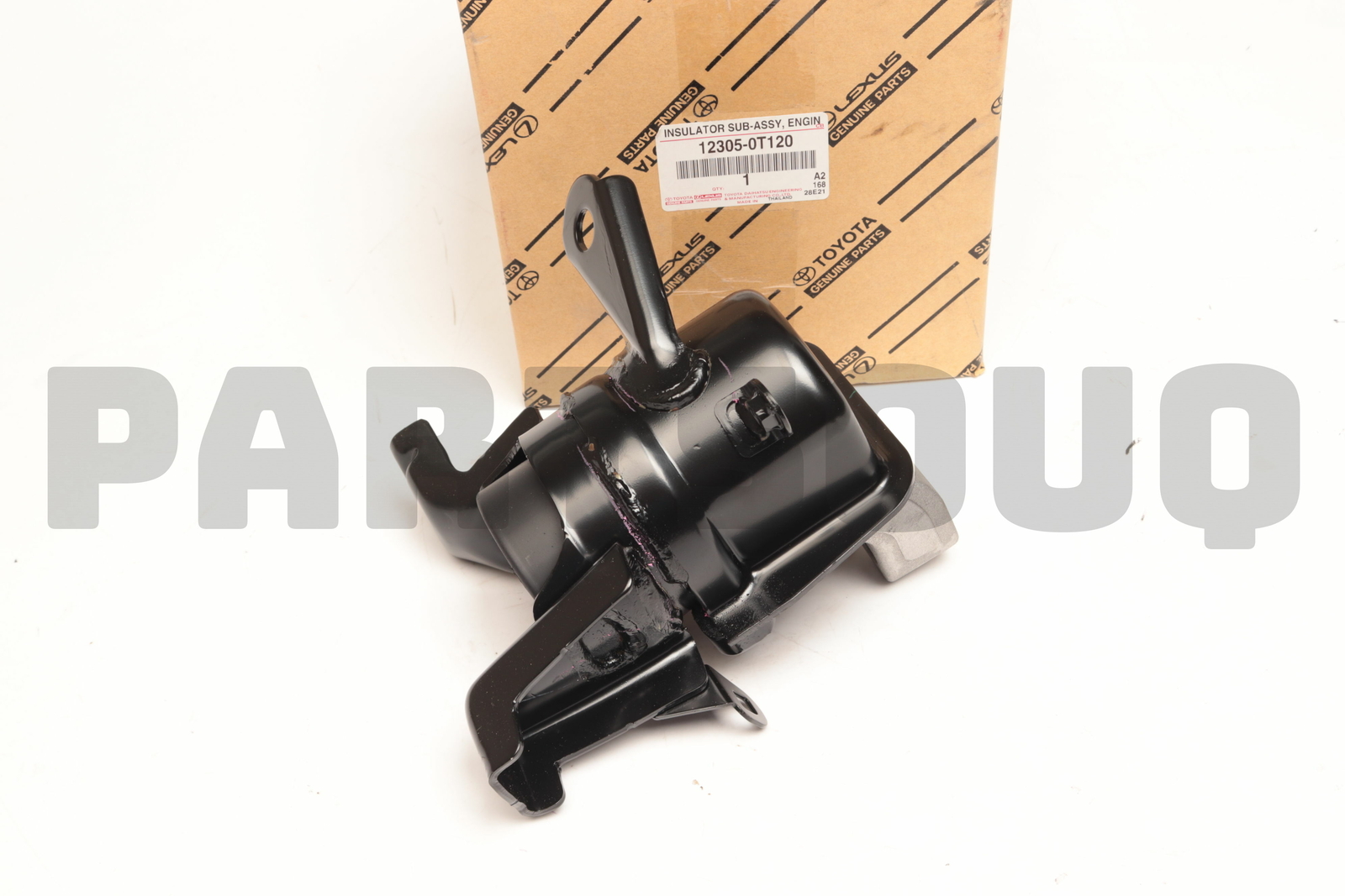 123050T120 Genuine Toyota INSULATOR SUB-ASSY, ENGINE MOUNTING, RH 12305 ...