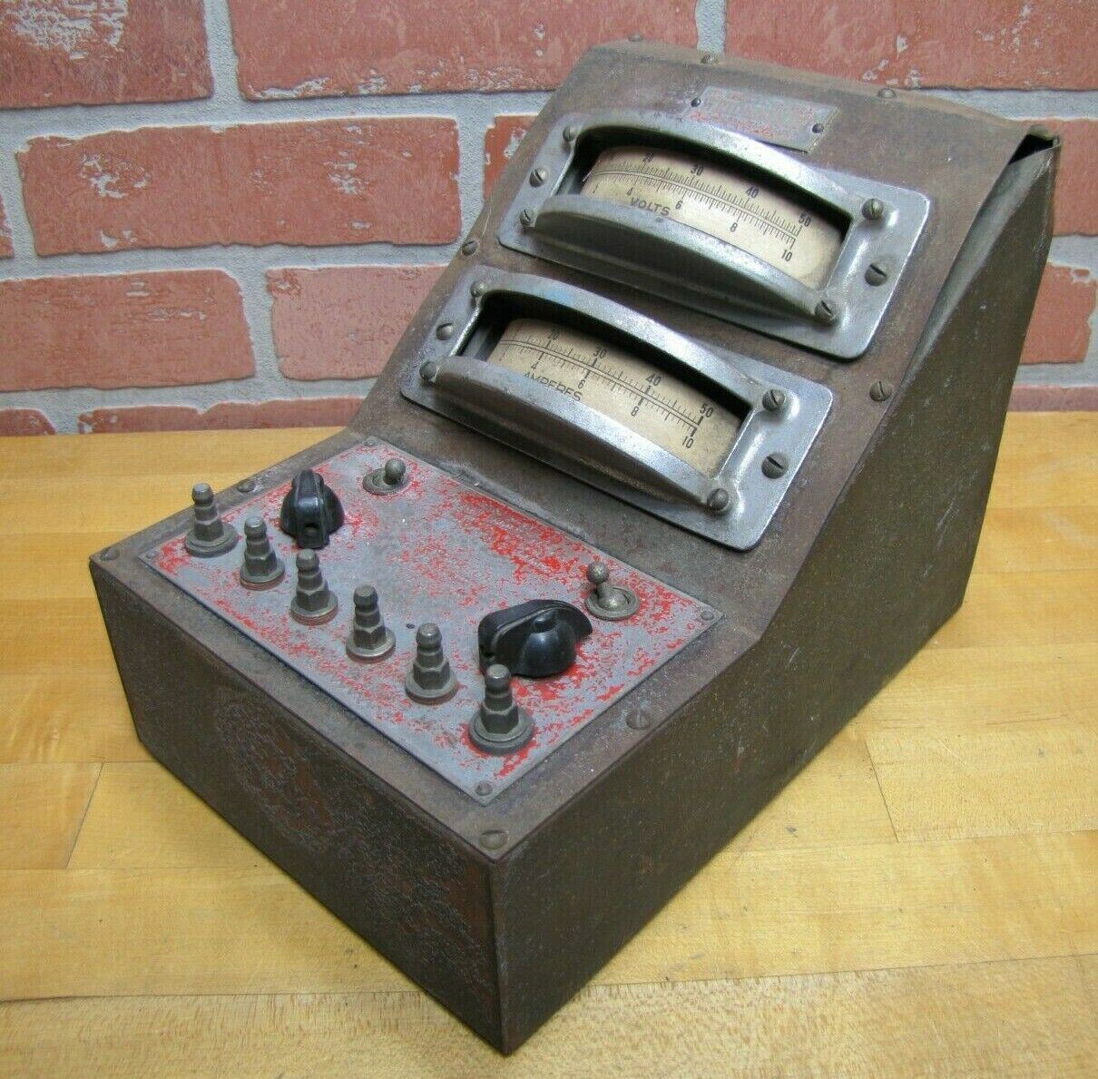 WEIDENHOFF OLD GENERATOR VOLTAGE REGULATOR REPAIR SHOP EQUIPMENT ...