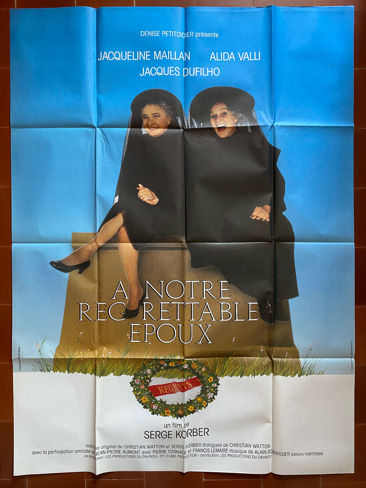 Plakat A Notre Regrettable Mann Jacques Dufilho Alida Tre-Valli ...