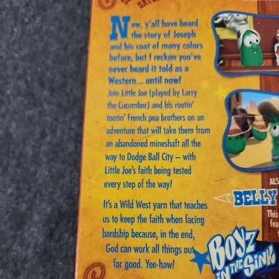 VeggieTales THE BALLAD OF LITTLE JOE Larry | Grelly USA