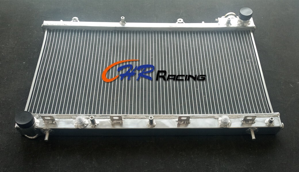 Aluminum Radiator For Subaru Forester 99-02 Impreza 98-01 2.2L 2.5L H4 ...