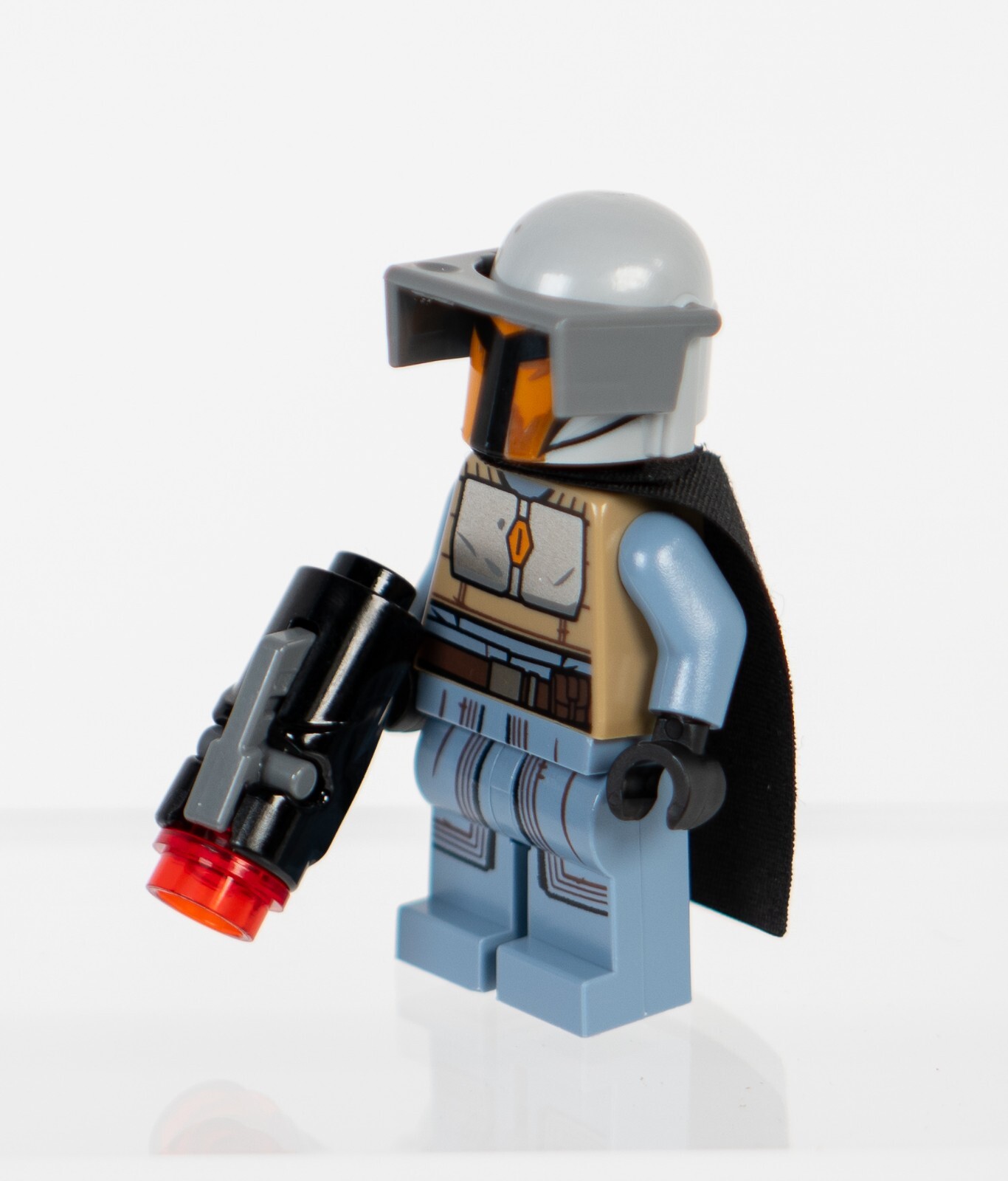 LEGO Star Wars Female Blue Mandalorian Tribe Warrior Minifigure. New ...